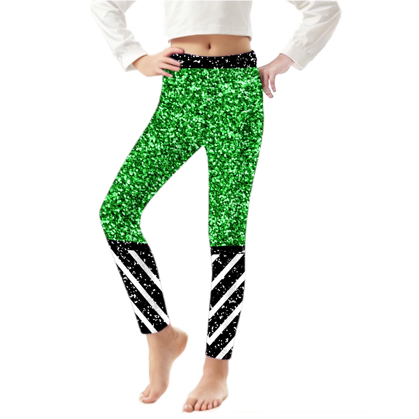 ATOGUTA Tween Girls Leggings Size 3T-8 Cute Stretch Athletic Leggings ...