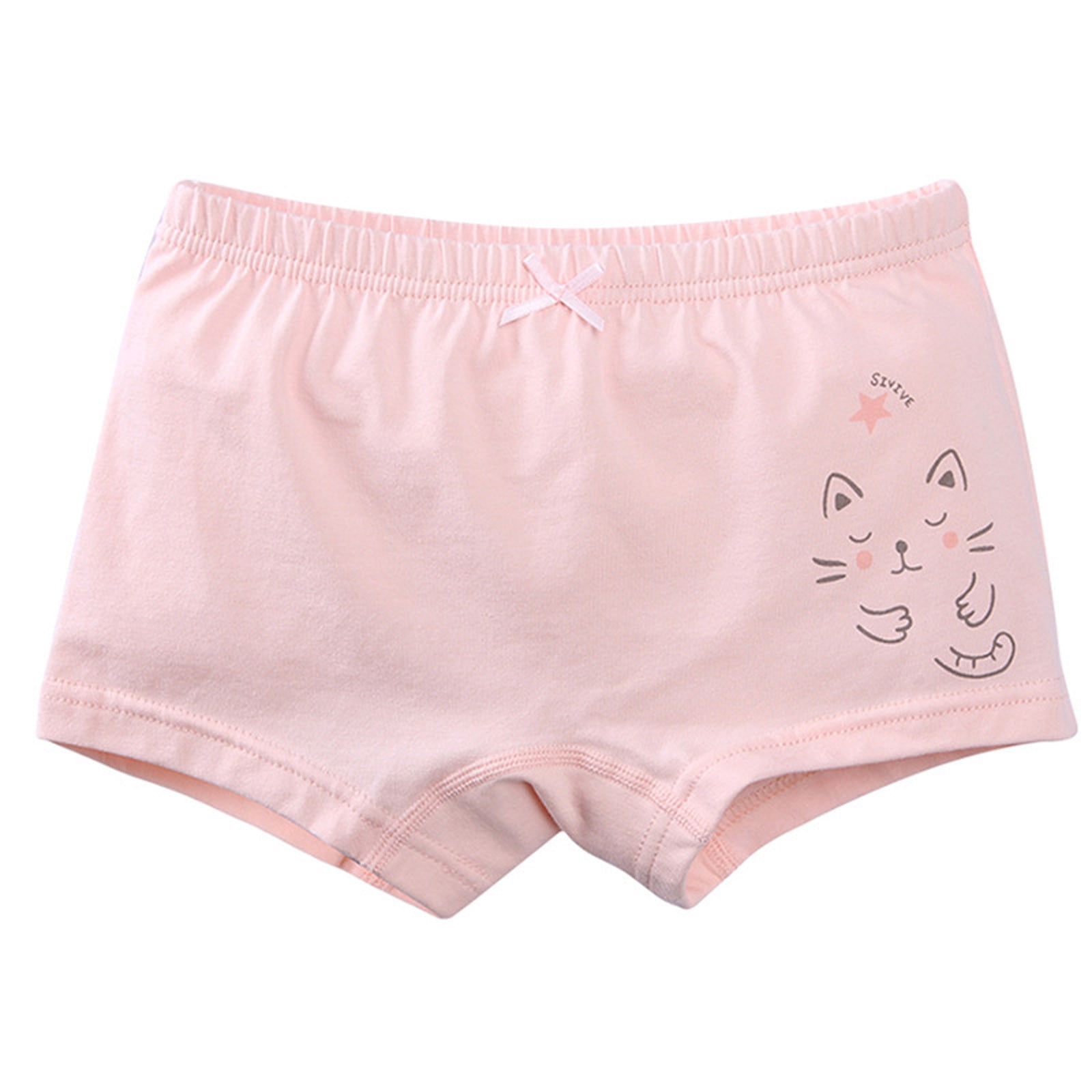 ATOGUTA Underwear for Girls 3T-10 Female Thin Printing Cotton Four ...