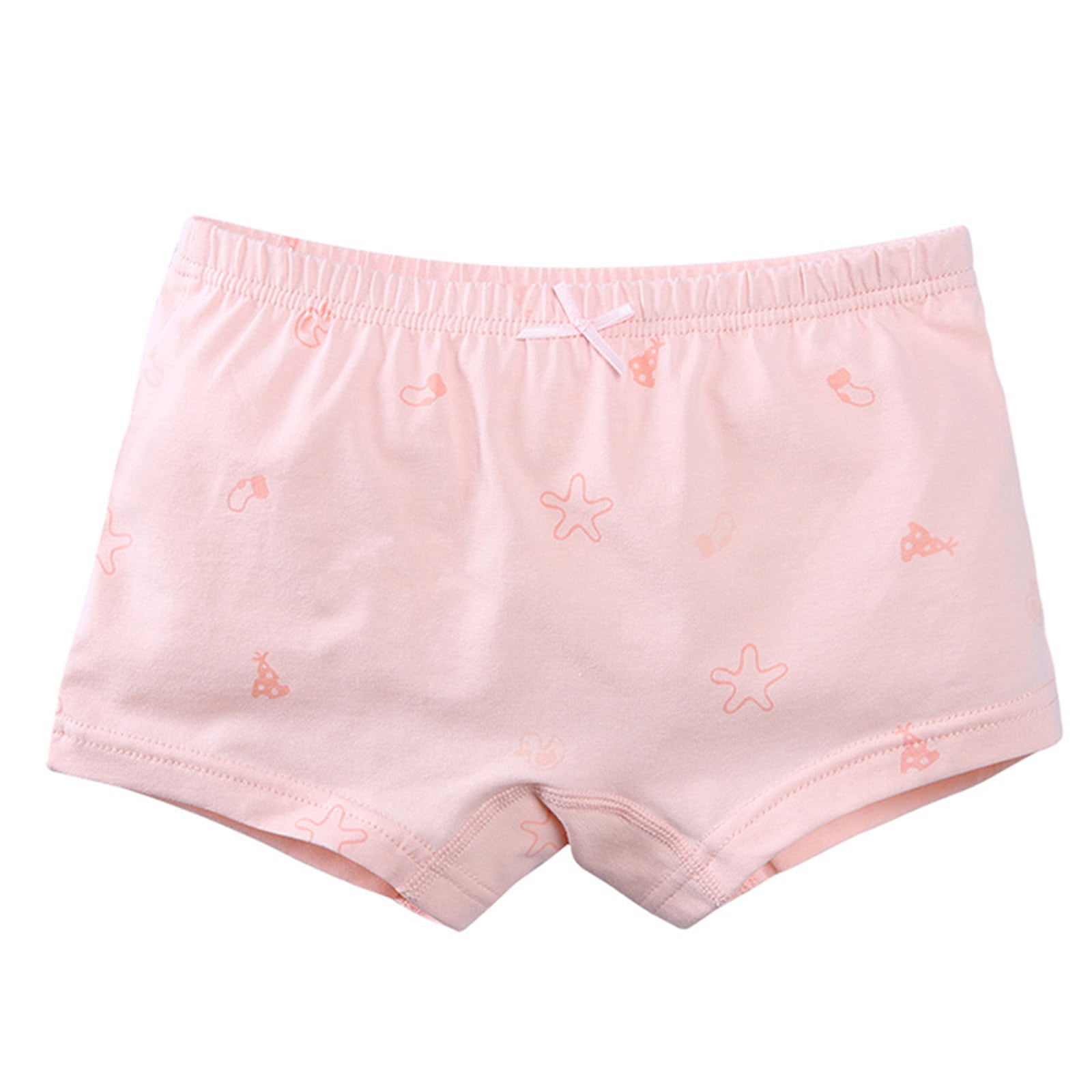 ATOGUTA Underwear for Girls 3T-10 Female Thin Printing Cotton Four ...