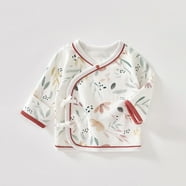 Gerber Baby Boy or Girl Gender Neutral White Long Sleeve Side Snap ...