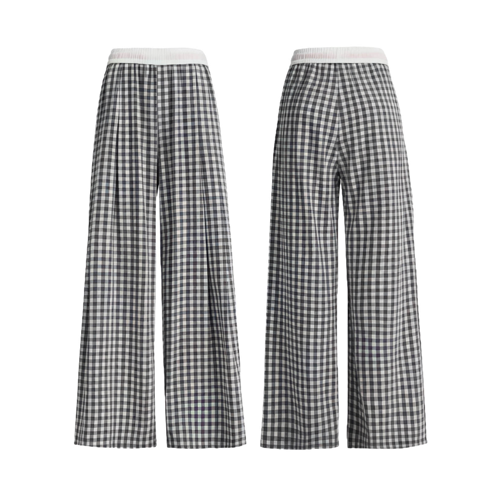 ATOGUTA Wide Leg Pants for Girls School Uniform Pants Cozy Elastic ...