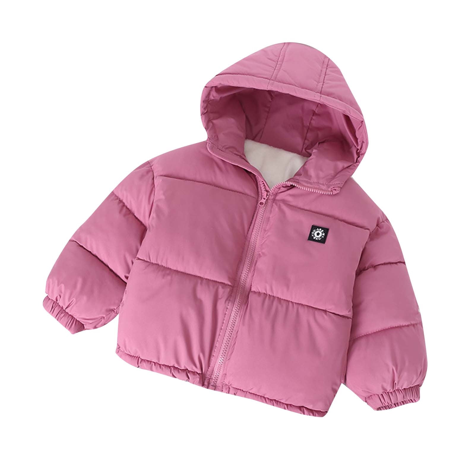 ATOGUTA girls Warm Winter Coat Lightweight Hooded Down Jackets Kids ...