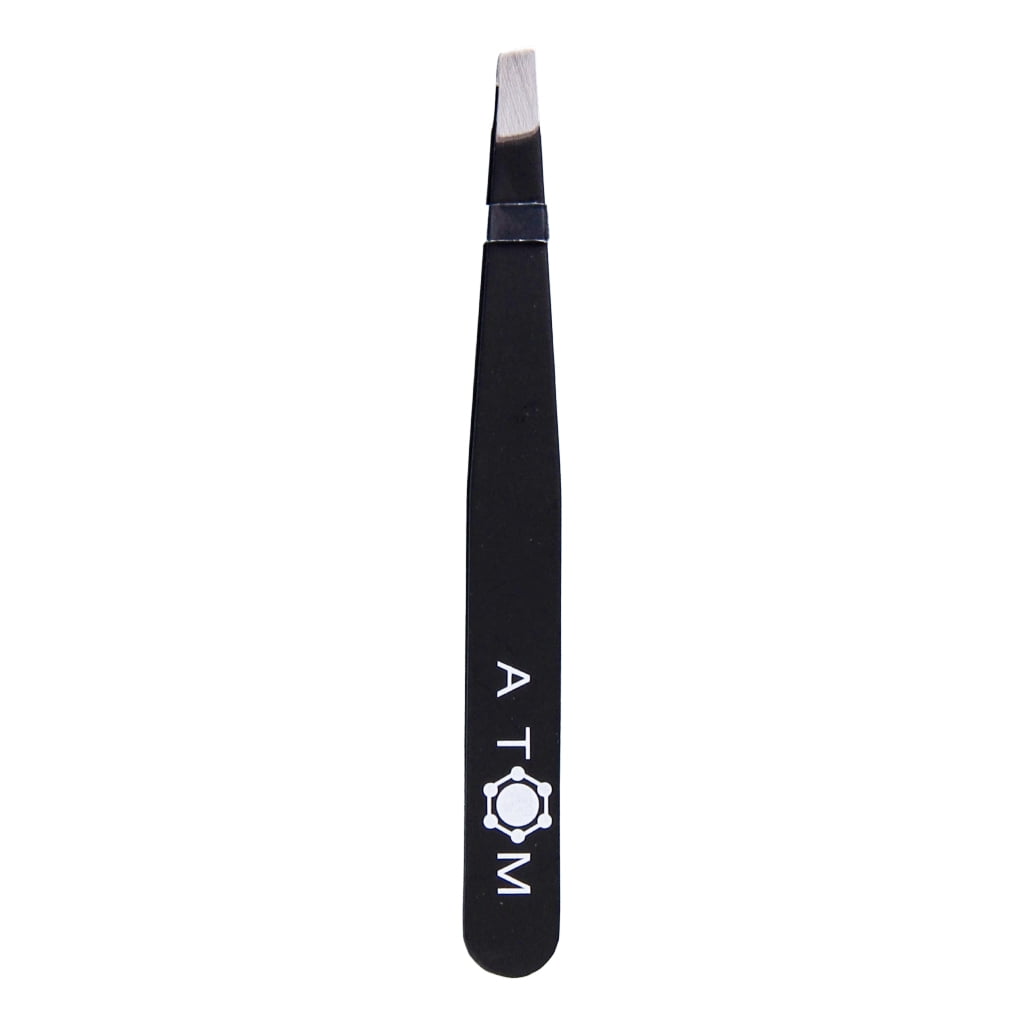 ATOM Tweezers for Eyebrows & Ingrown Hair Removal Blackhead and ...