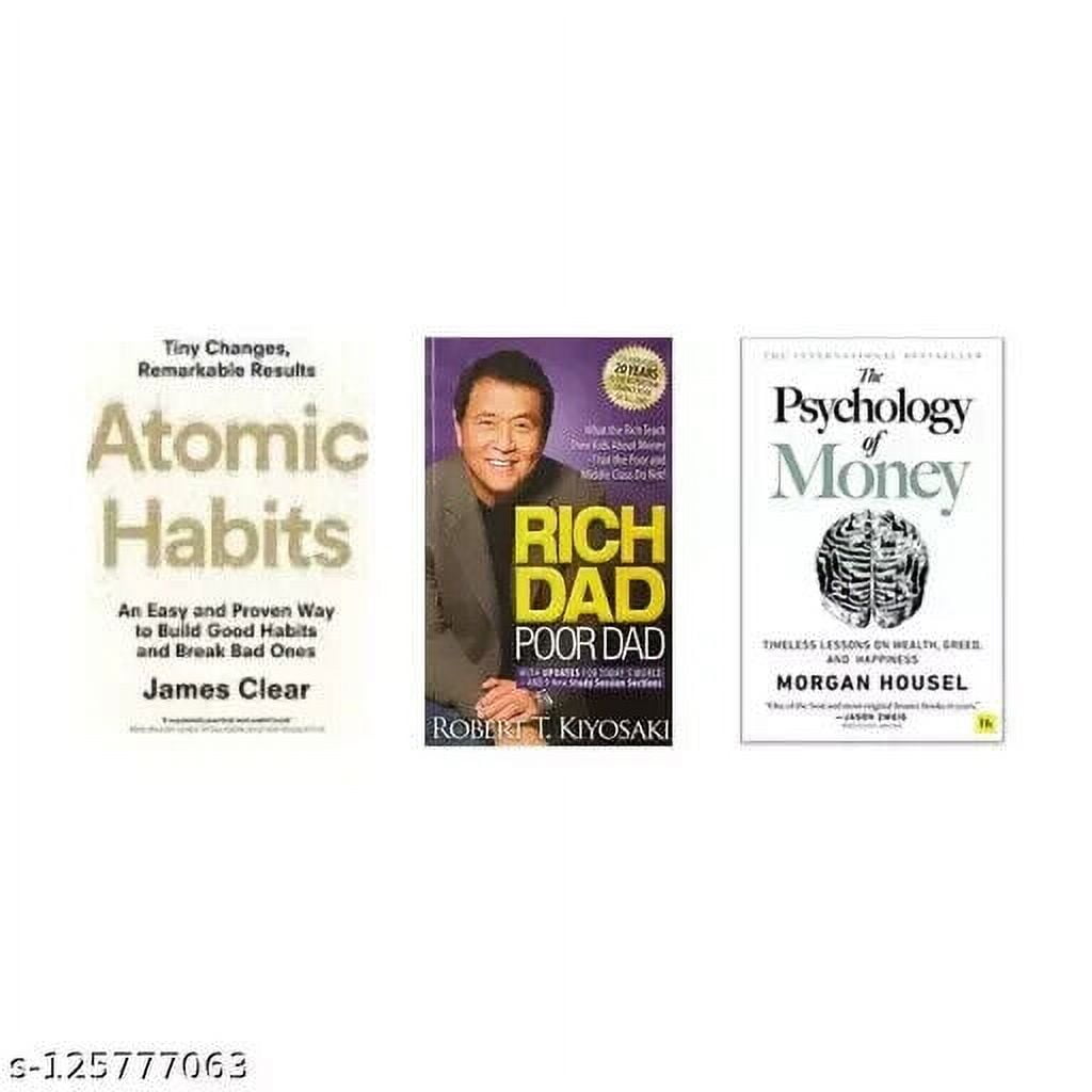Atomic Habits Rich Dad Poor Dad Psychology Of Money English