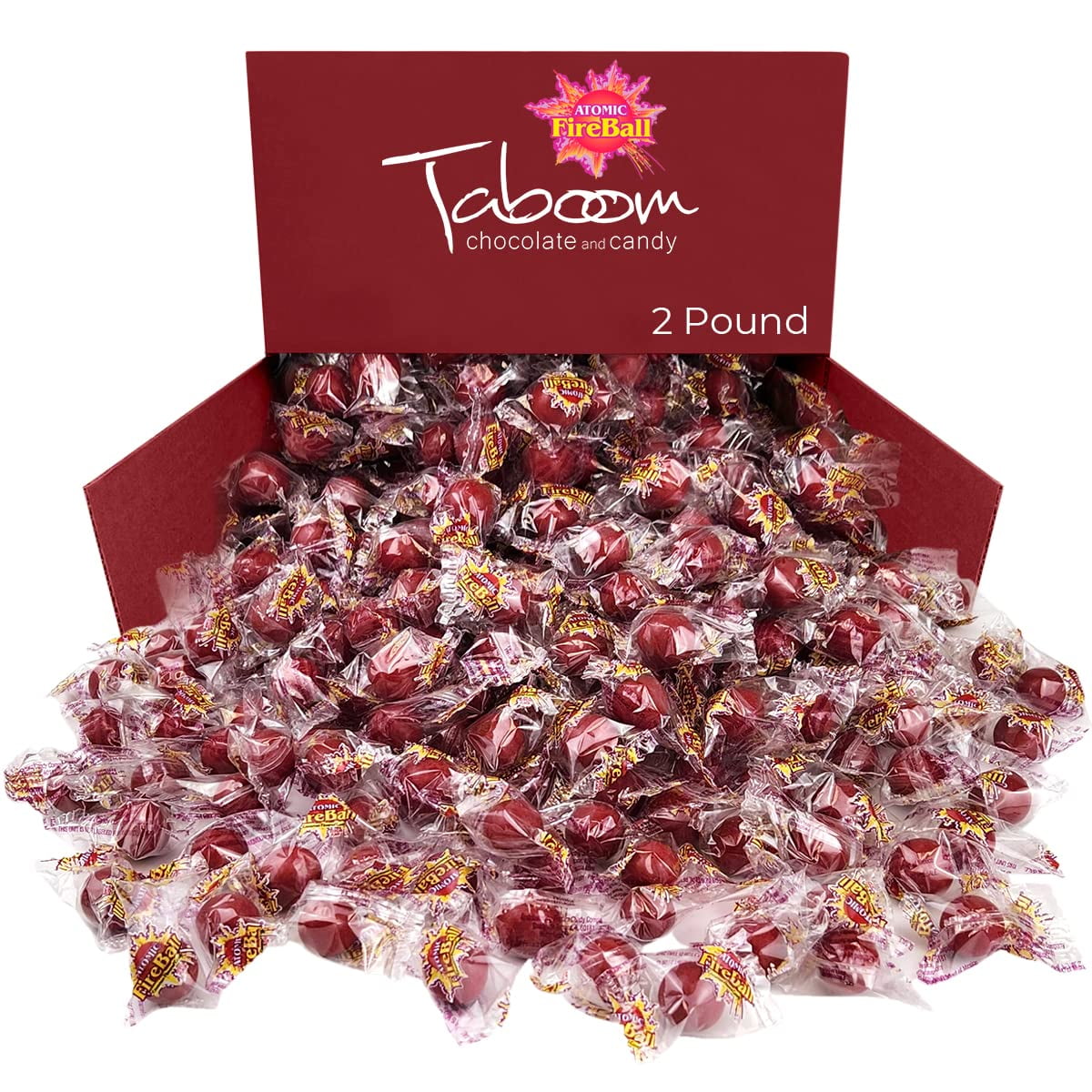ATOMICFireballs Sweet and RE32Spicy Bulk Candy Medium Size Individually ...