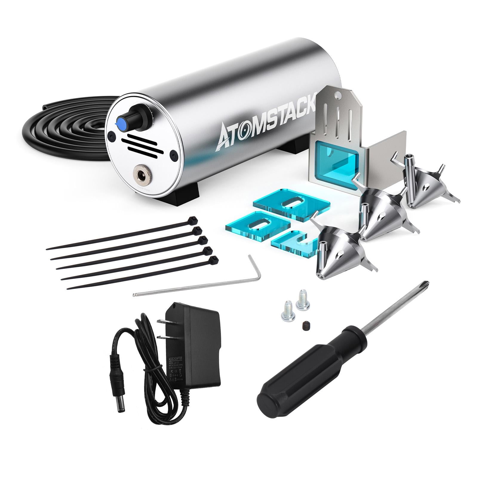 ATOMSTACK Air Airflow Assist Kit Air Assist System for Laser Engraver ...