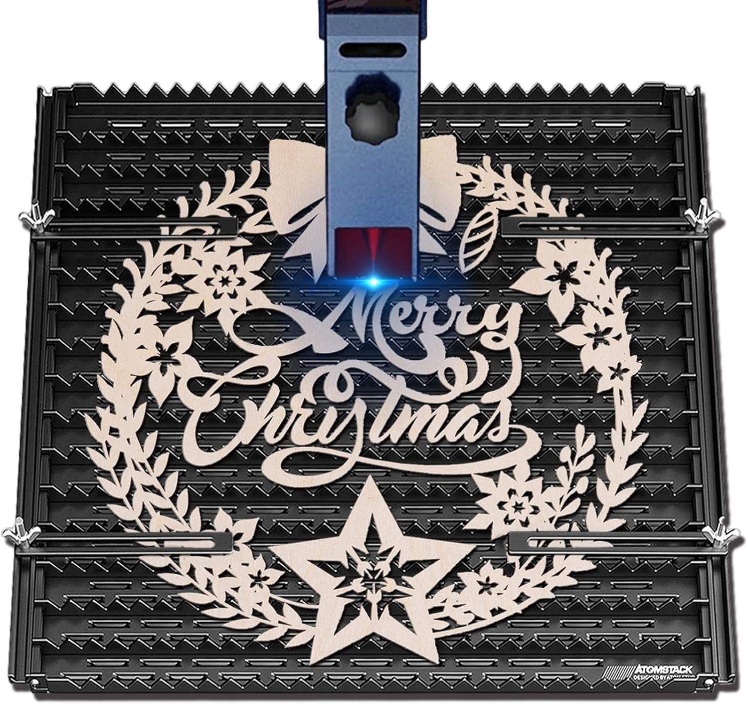 ATOMSTACK F3 Working Table with Fixtures, 460*425mm Laser Bed for Laser ...