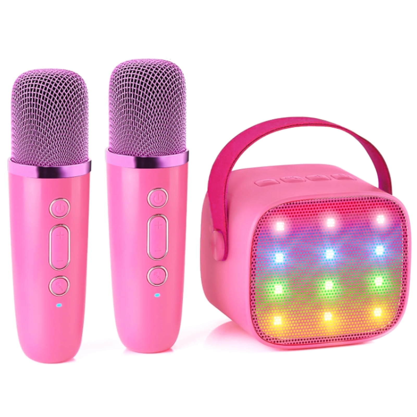 ATOPDREAM Mini Karaoke Machine for Kids, 2 Karaoke Microphones Gifts ...