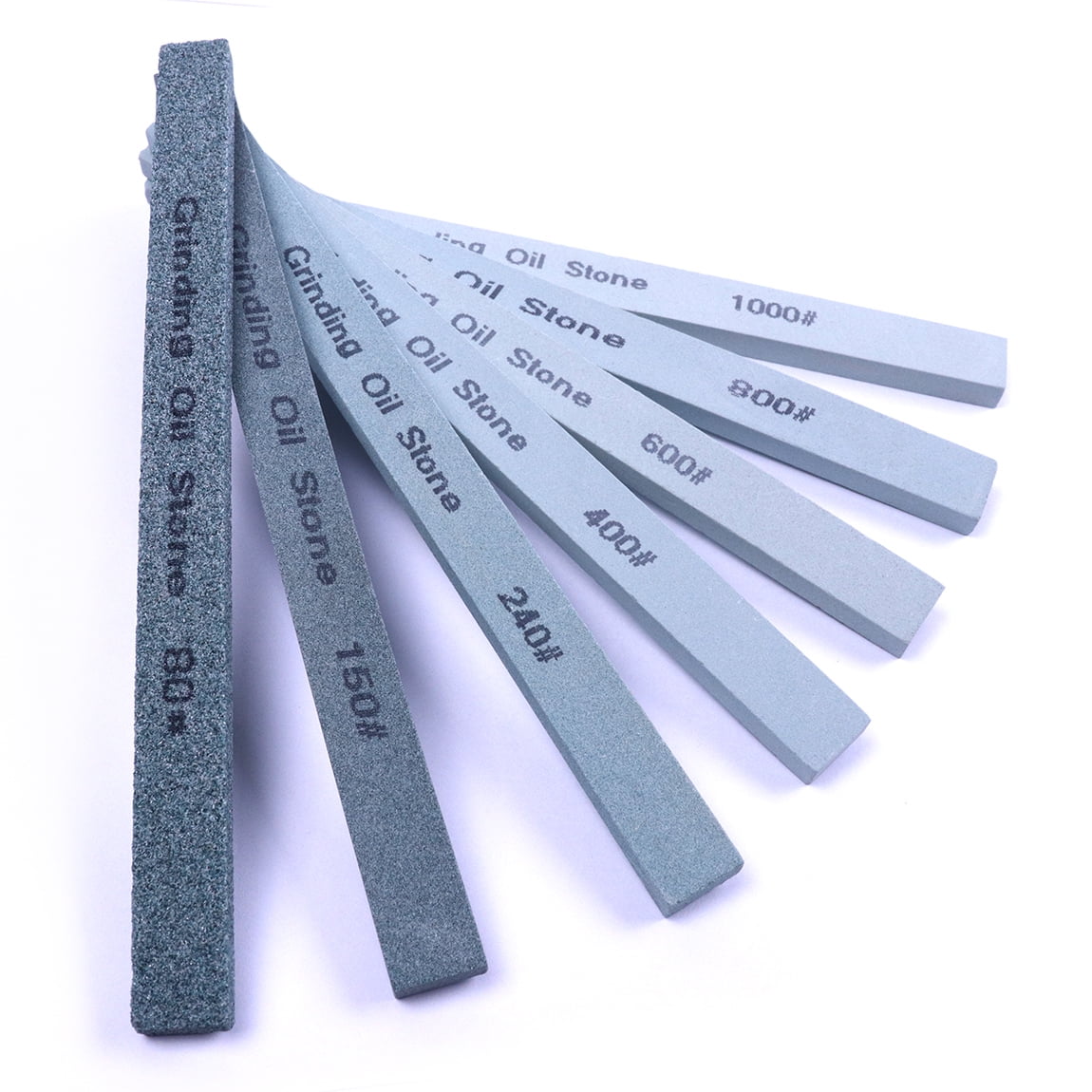 ATOPLEE Knife Sharpening Stone Set, Green Silicone Carbon Polishing ...