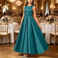 ATORRE Girls Princess Pageant Dress Stylish Comfory Sleeveless Bow ...
