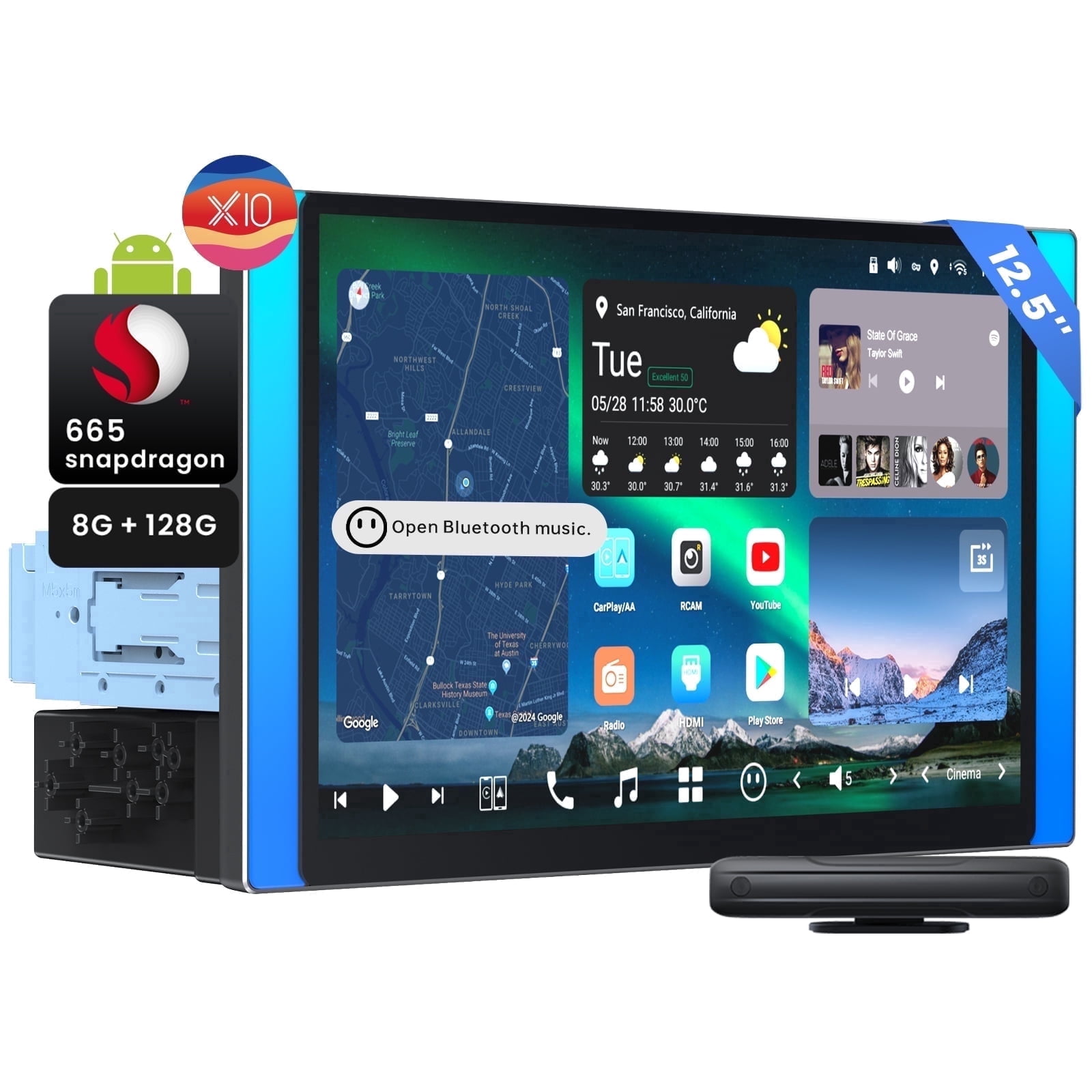 ATOTO S8 7inch Car Stereo with 720P Rearview Camera, Wireless Carplay ...