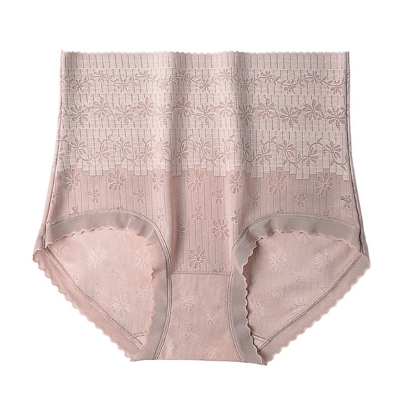 ATOYSOY Allover Floral Lace Briefs For Women Elastic Breathable Fabric ...