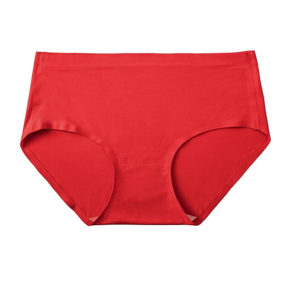 ATOYSOY Classic Style Briefs For Women Air Permeable Fabric Solid Color ...