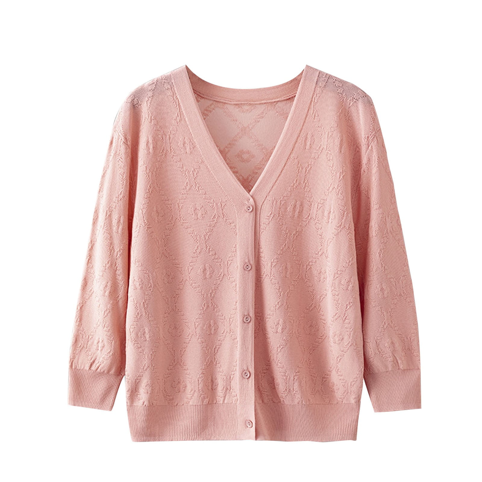 ATOYSOY Clearance Fall Sweaters Lightweight Open Front V Neck Coat ...