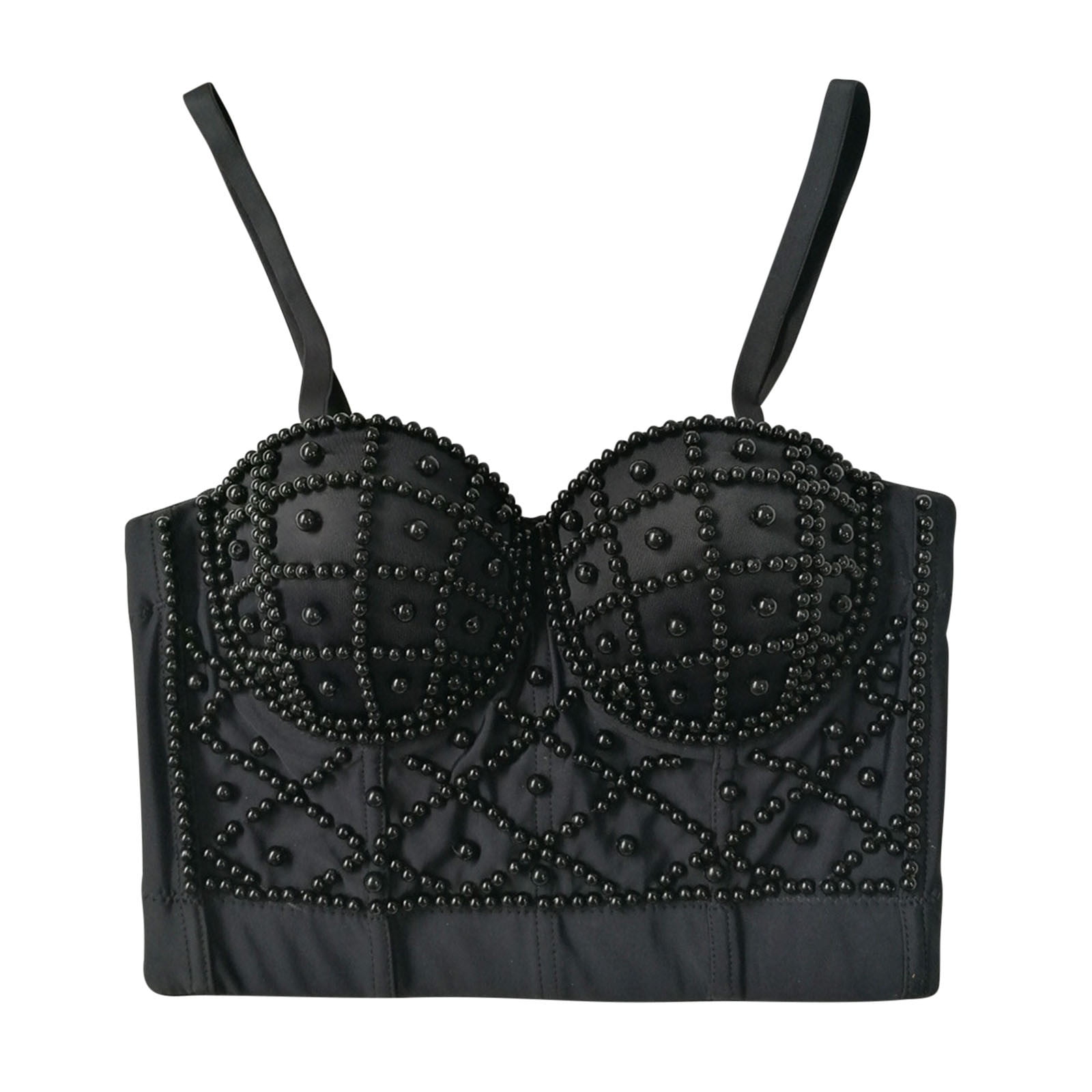 ATOYSOY Corset Shapewear Underwired Shiny Sequins Breathable Push Up ...