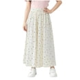ATOYSOY Girls Elastic Waist Polka Spot Culottes Casual Wide Leg ...
