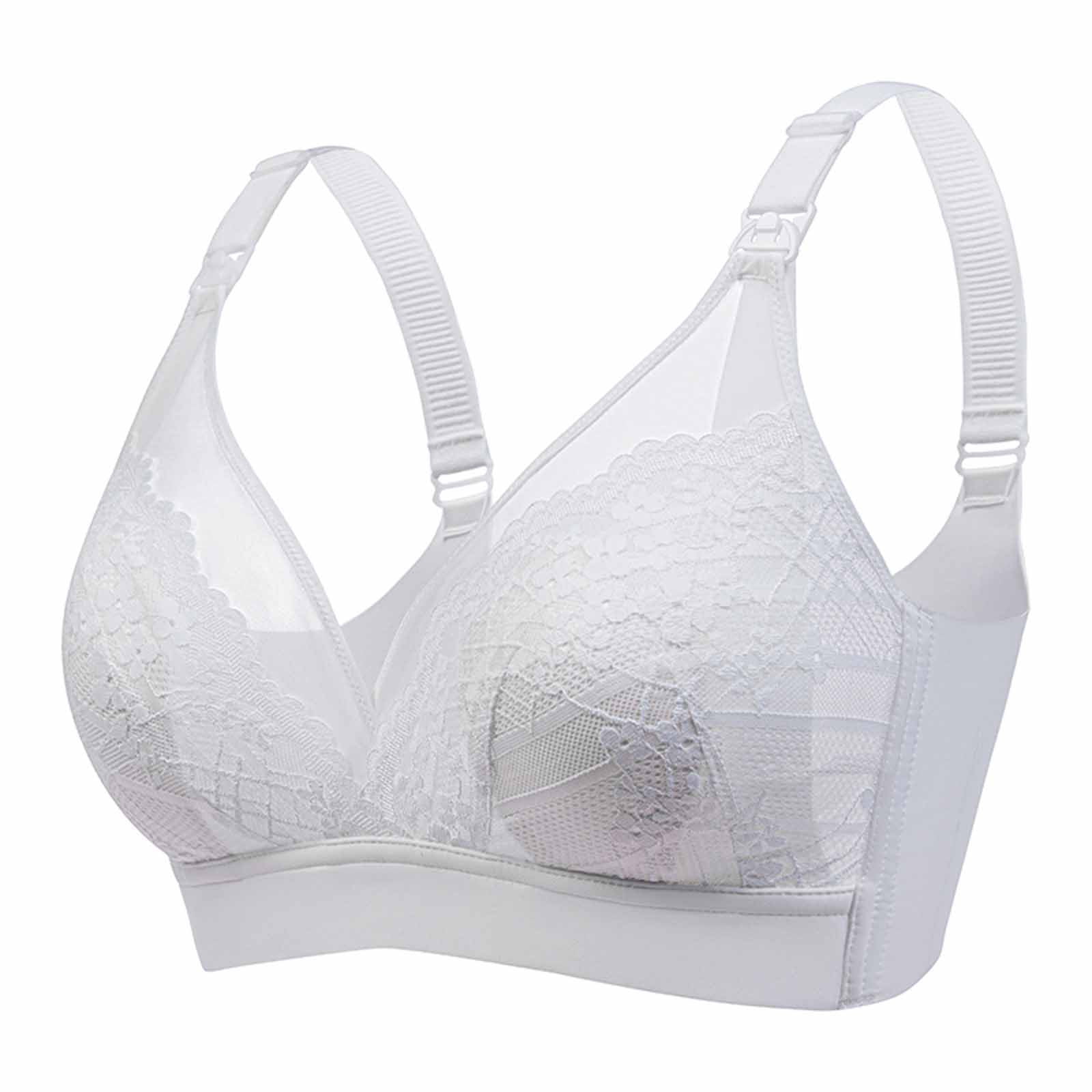 ATOYSOY Nursing Everyday Bra Lace Splicing Breathable Push Up Underwear ...