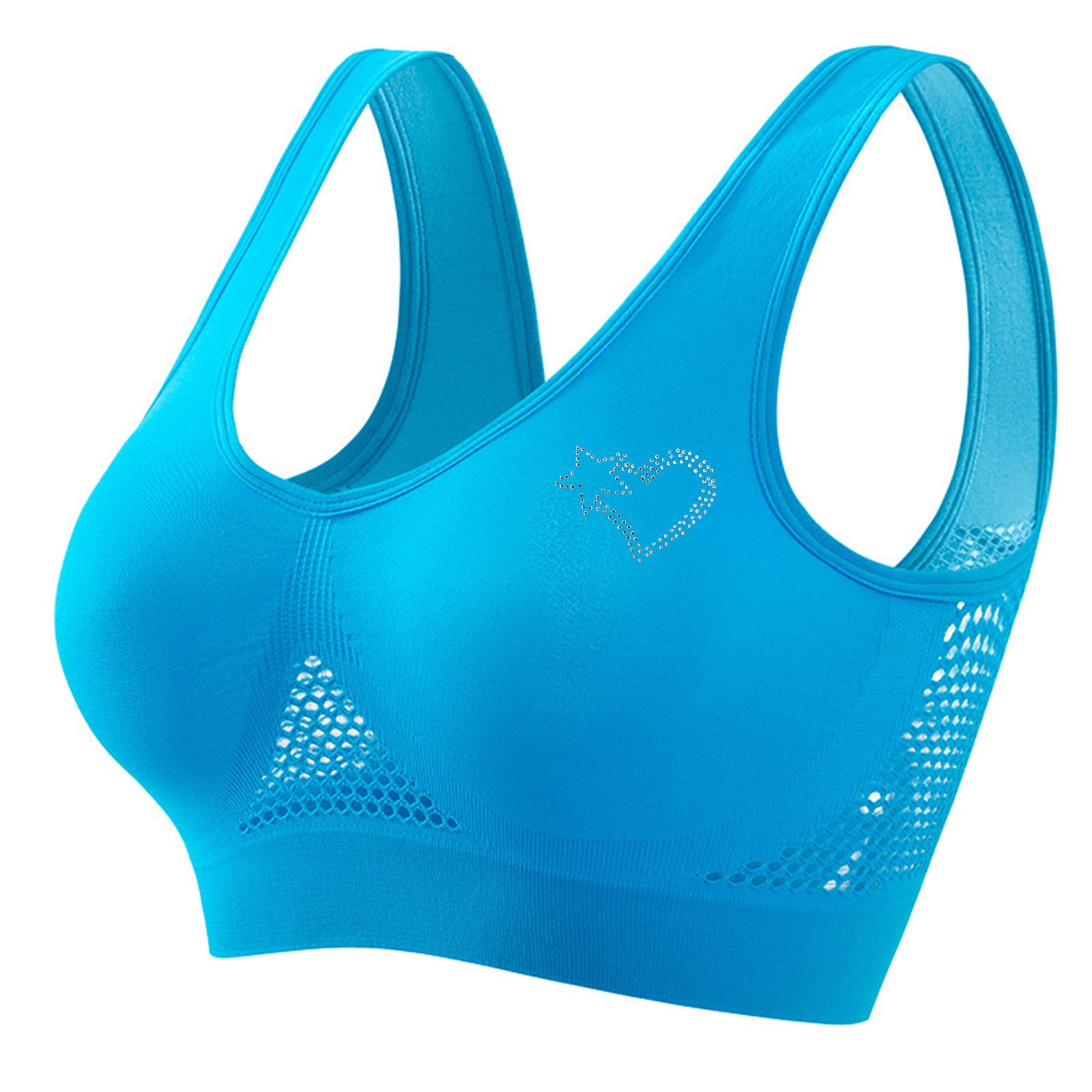 ATOYSOY Plus Size Bra for Women Sport Workout Supportive Comfy ...