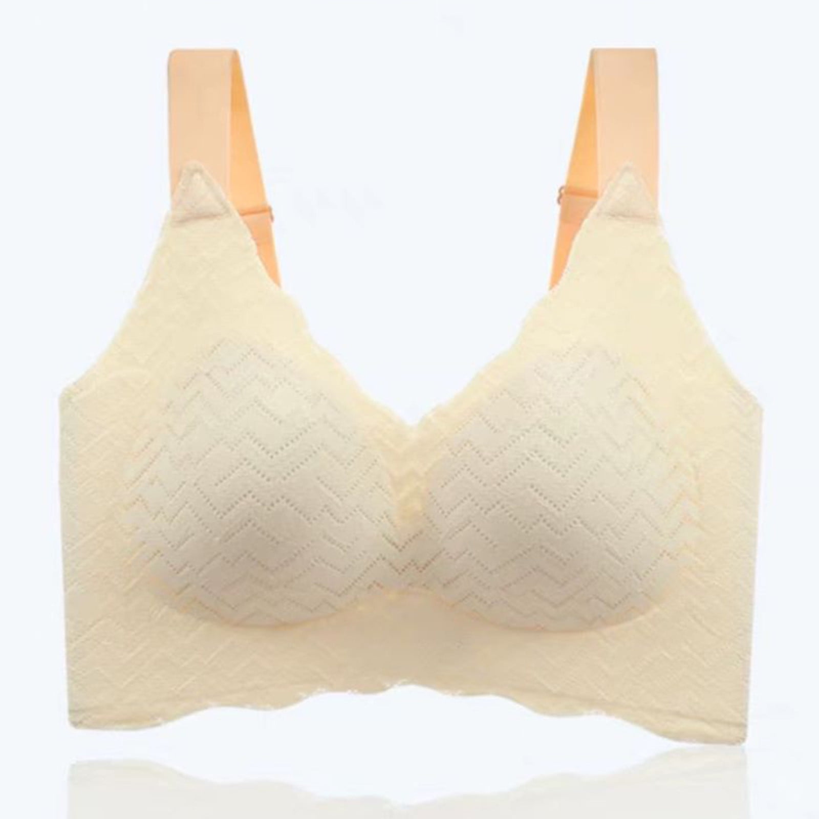 ATOYSOY Plus Size Everyday Bra Wireless Sports Running Breathable Push ...