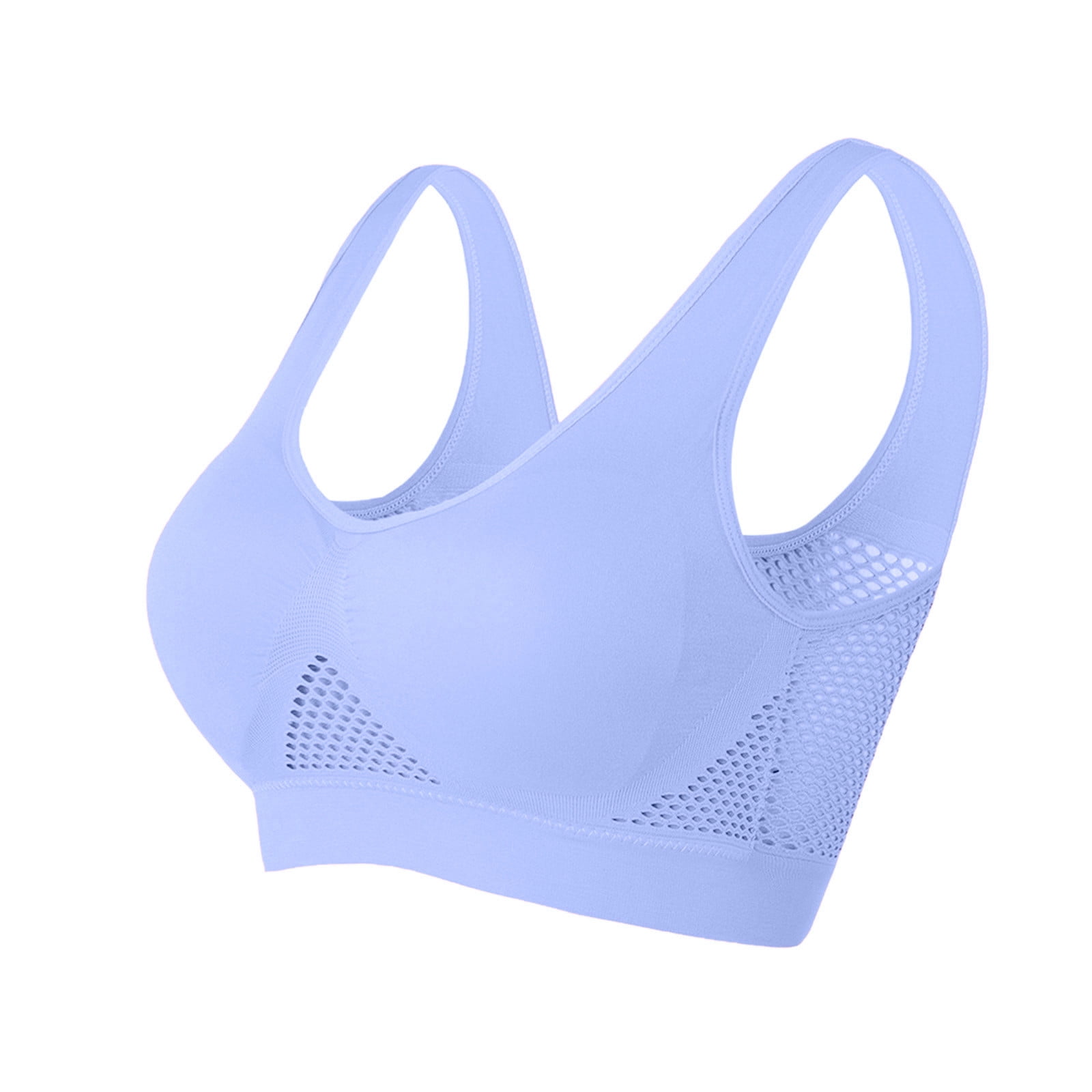 ATOYSOY Push Up Strapless Bras for Women Breathable Mesh Sports Bra ...