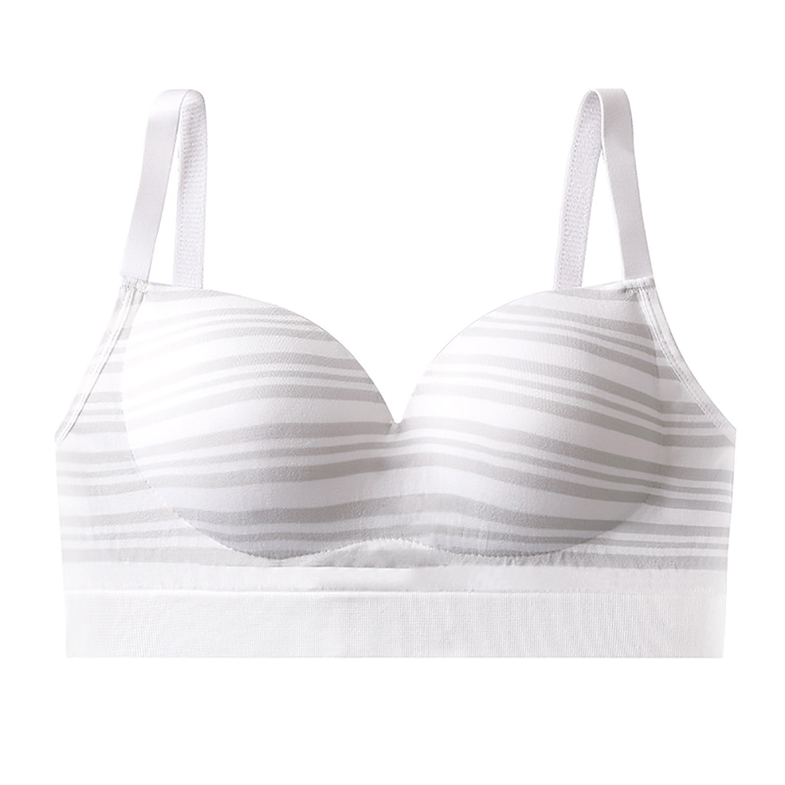 ATOYSOY Seamless Bras for Women Striped Bras No Underwire Seamless ...