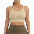 ATOYSOY Sports Bras For Women High Support Wireless Seamless Adjustable ...