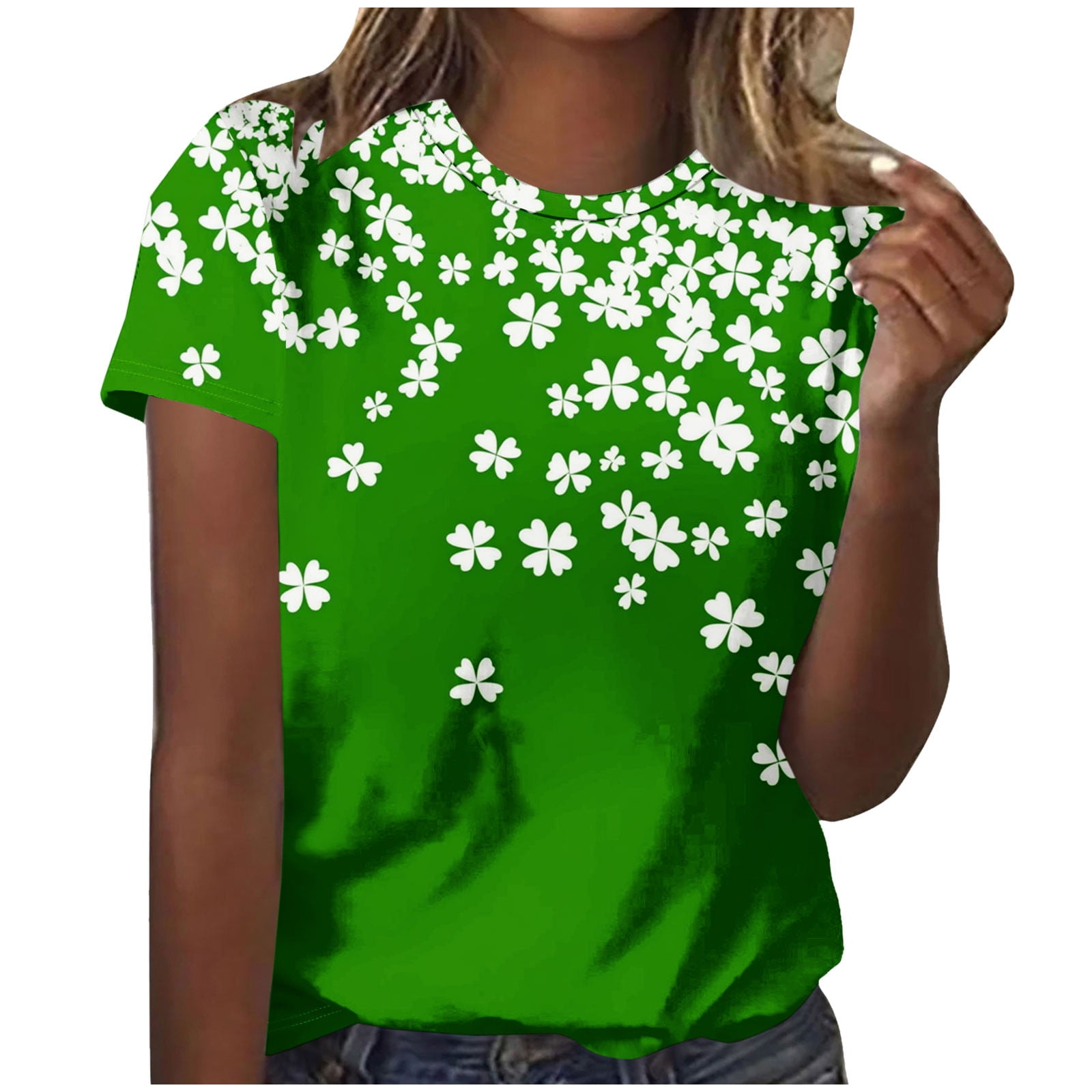 ATOYSOY St. Patrick's Day T-Shirt for Women Comfortable Top Lightweight ...