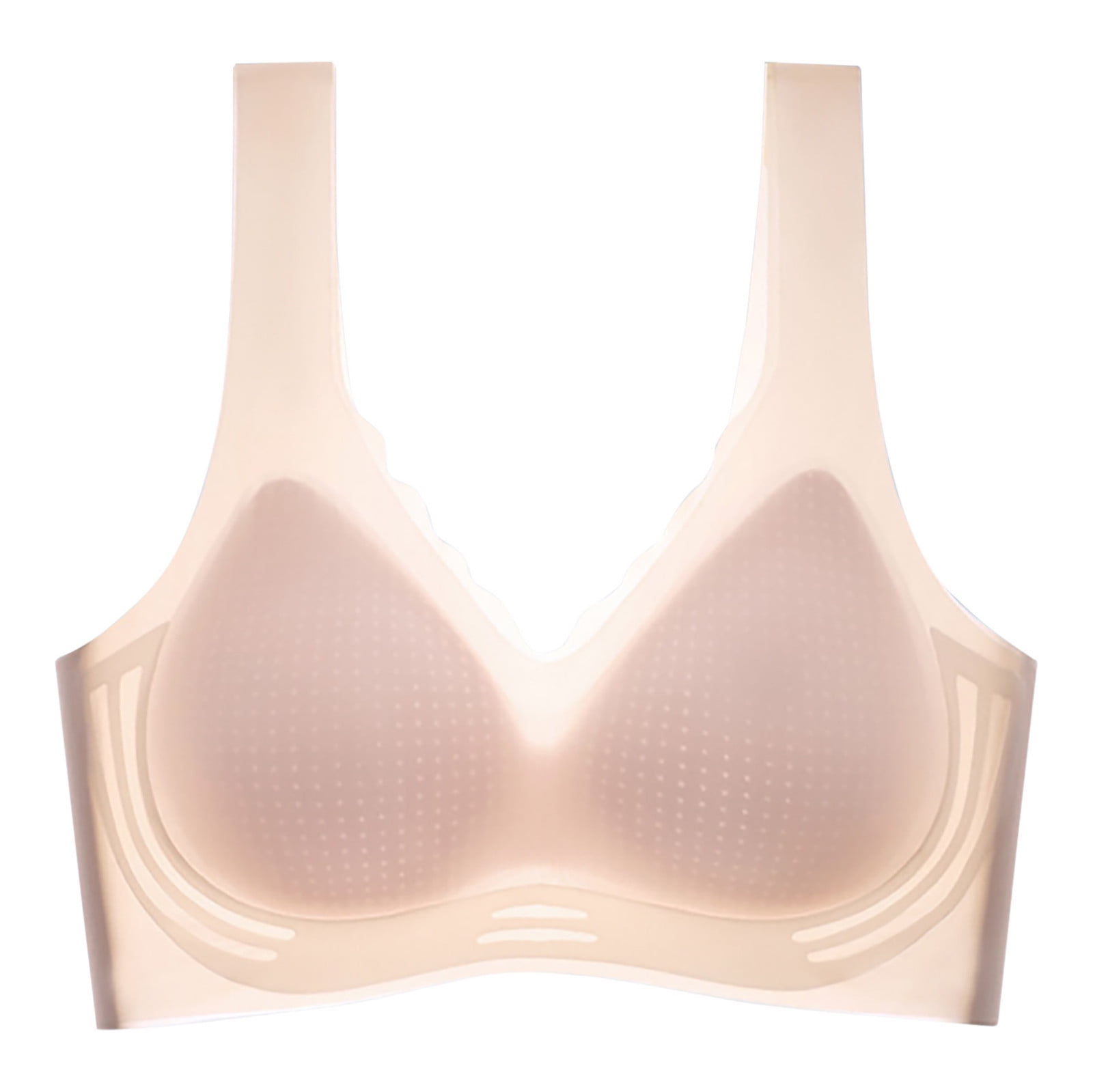 ATOYSOY Strapless Bras for Women Breathable Ladies Push Up Comfortable ...