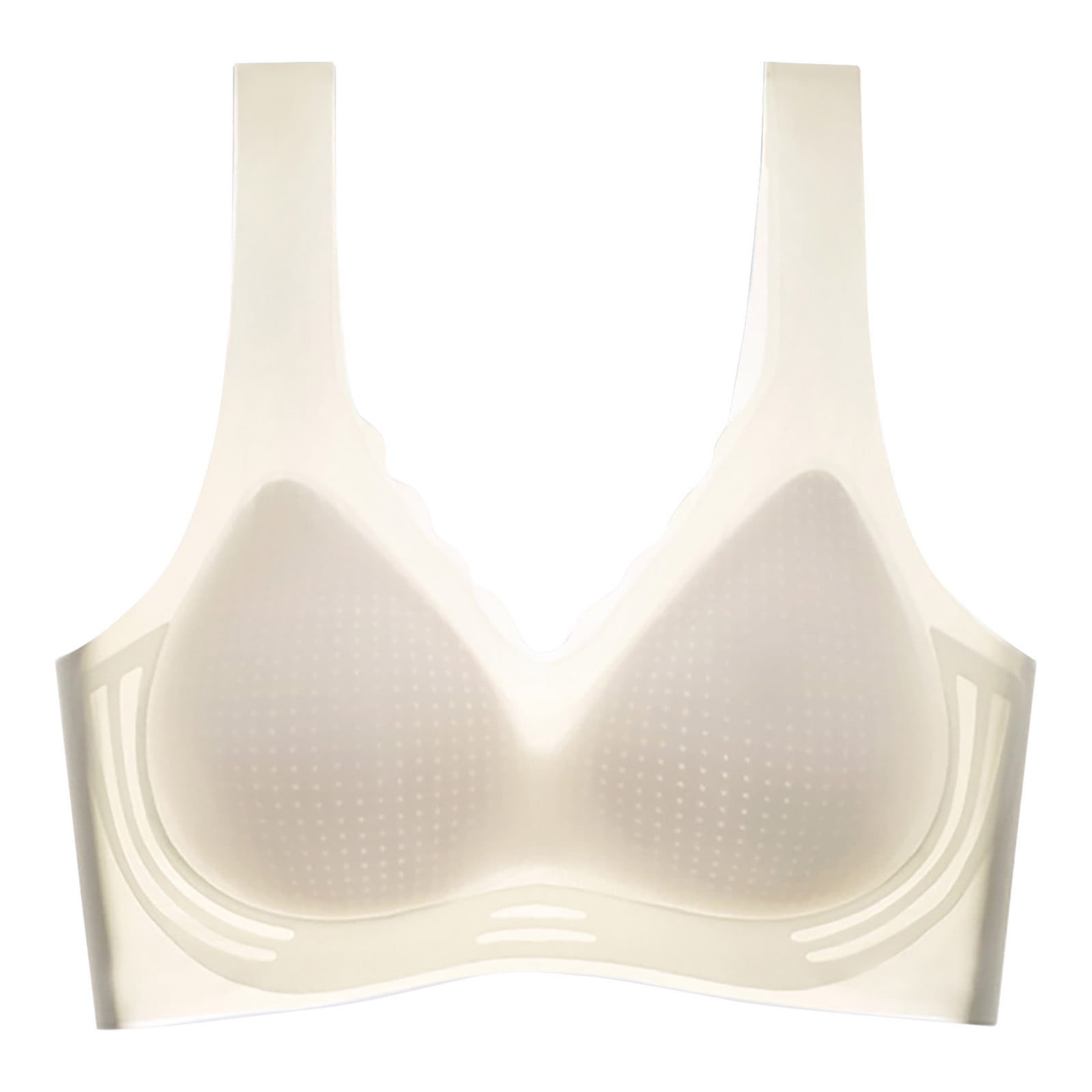 ATOYSOY Strapless Bras for Women Breathable Ladies Push Up Comfortable ...
