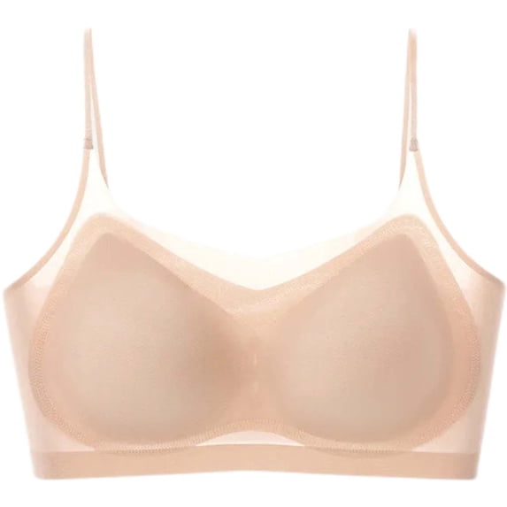 ATOYSOY Strapless Push Up Bras for Women Breathable Wireless Spaghetti ...