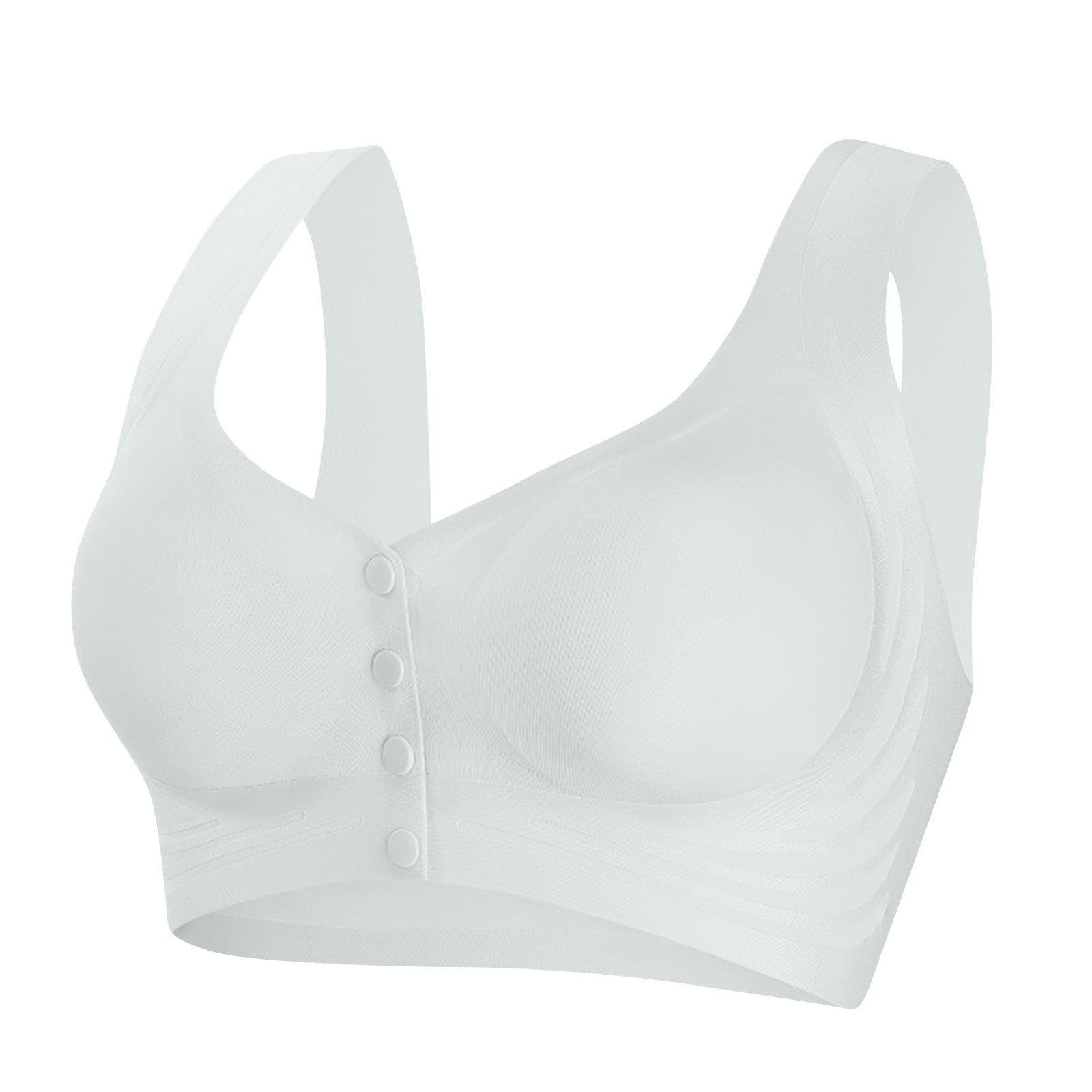 ATOYSOY Wireless Bra for Women Wireless Front Closure Bra Back Support ...