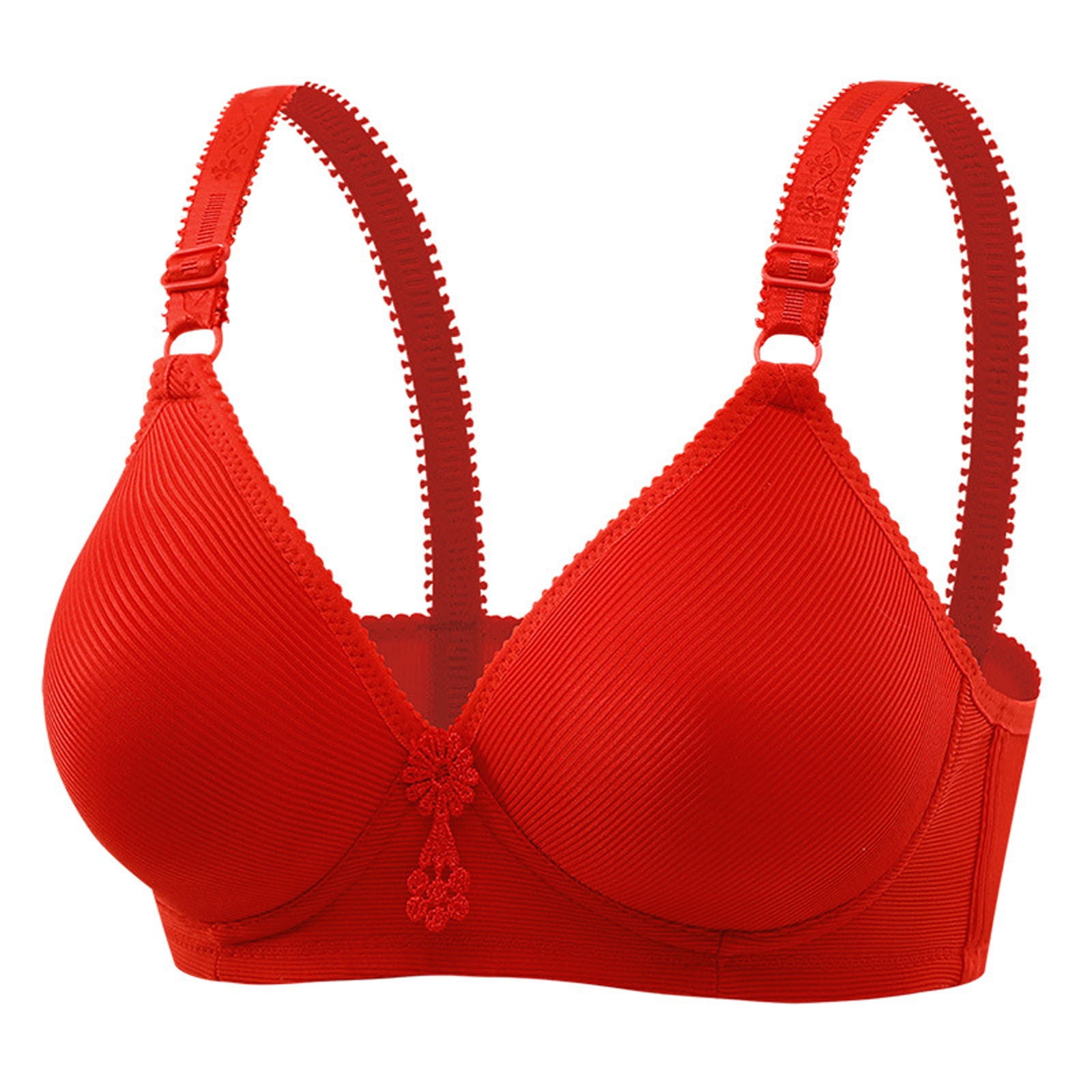 ATOYSOY Wireless Bras for Older Women Comfortable Push Up Seamless Thin ...