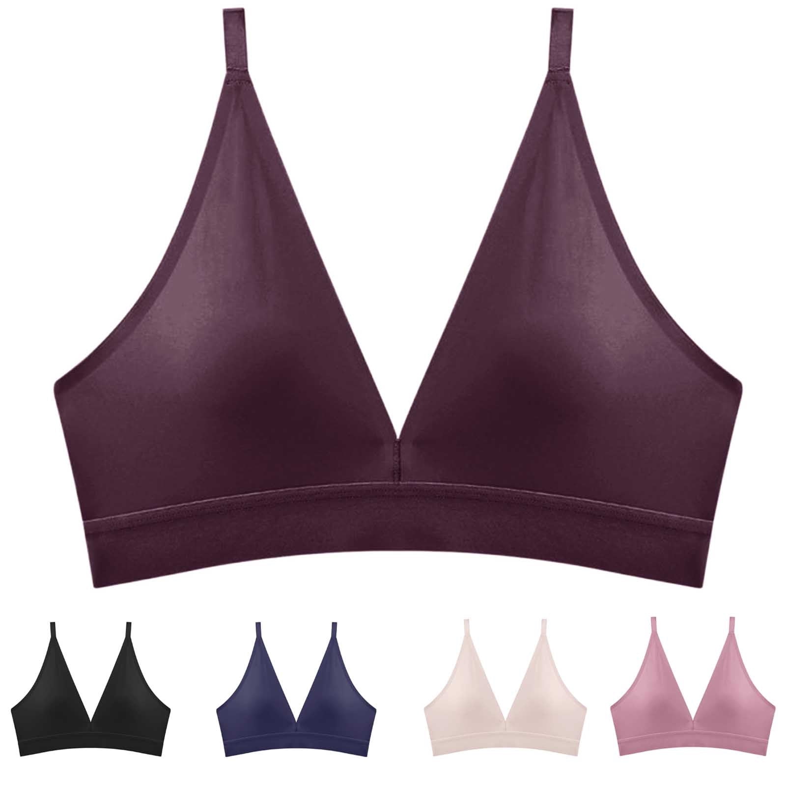 ATOYSOY Women's Everyday Bra Wireless Breathable Push Up Underwear ...