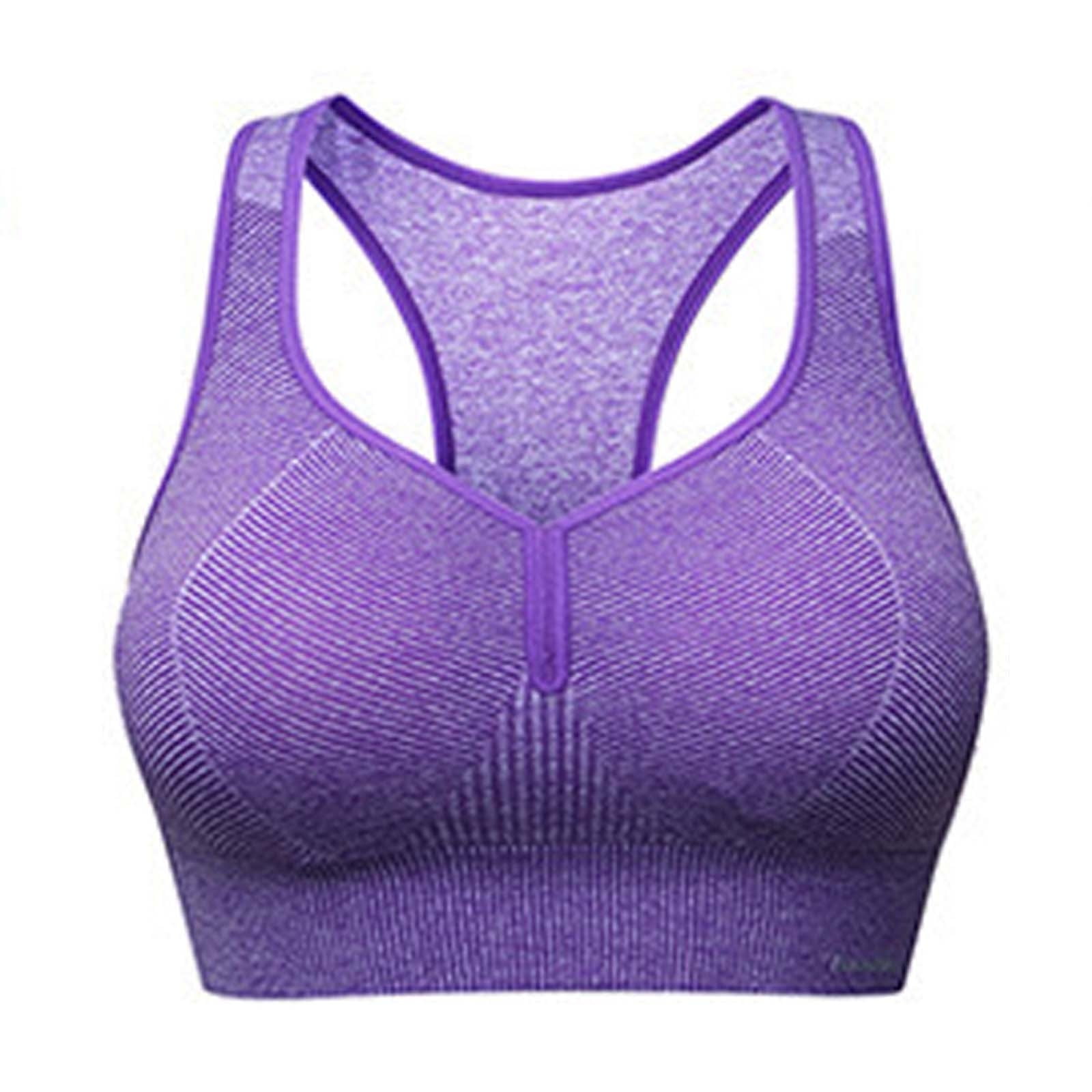 ATOYSOY Women's Racerback Everyday Bra Sports Bra Yoga Running ...