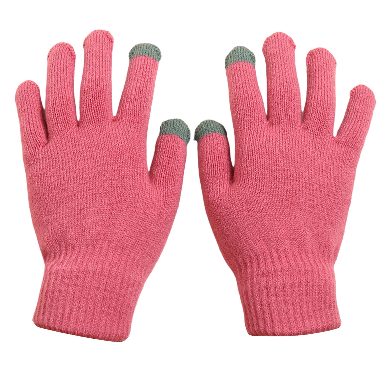 ATOYSOY Womens Winter Gloves Touchscreen Knit Stretchy Warm Glove ...