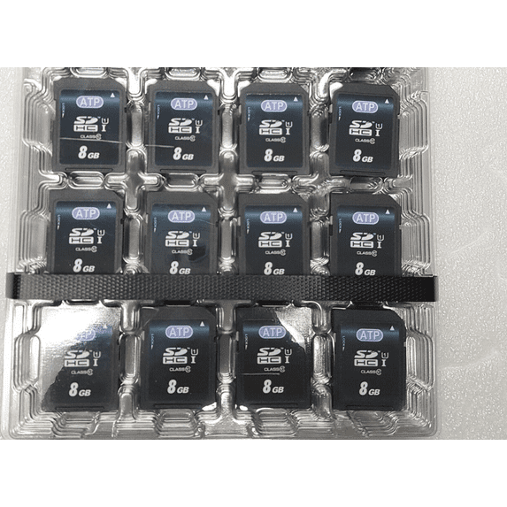 ATP AF8GSD3 8GB SDHC Card CLASS 10 LOT OF 10 - Walmart.com