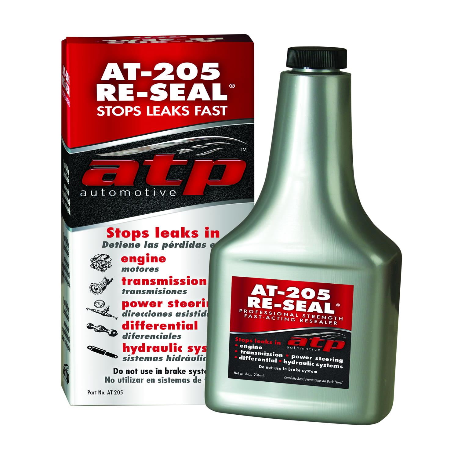 ATP Professional Strength Engine Oil Leak Sealant, Fast-Acting Fluid ...