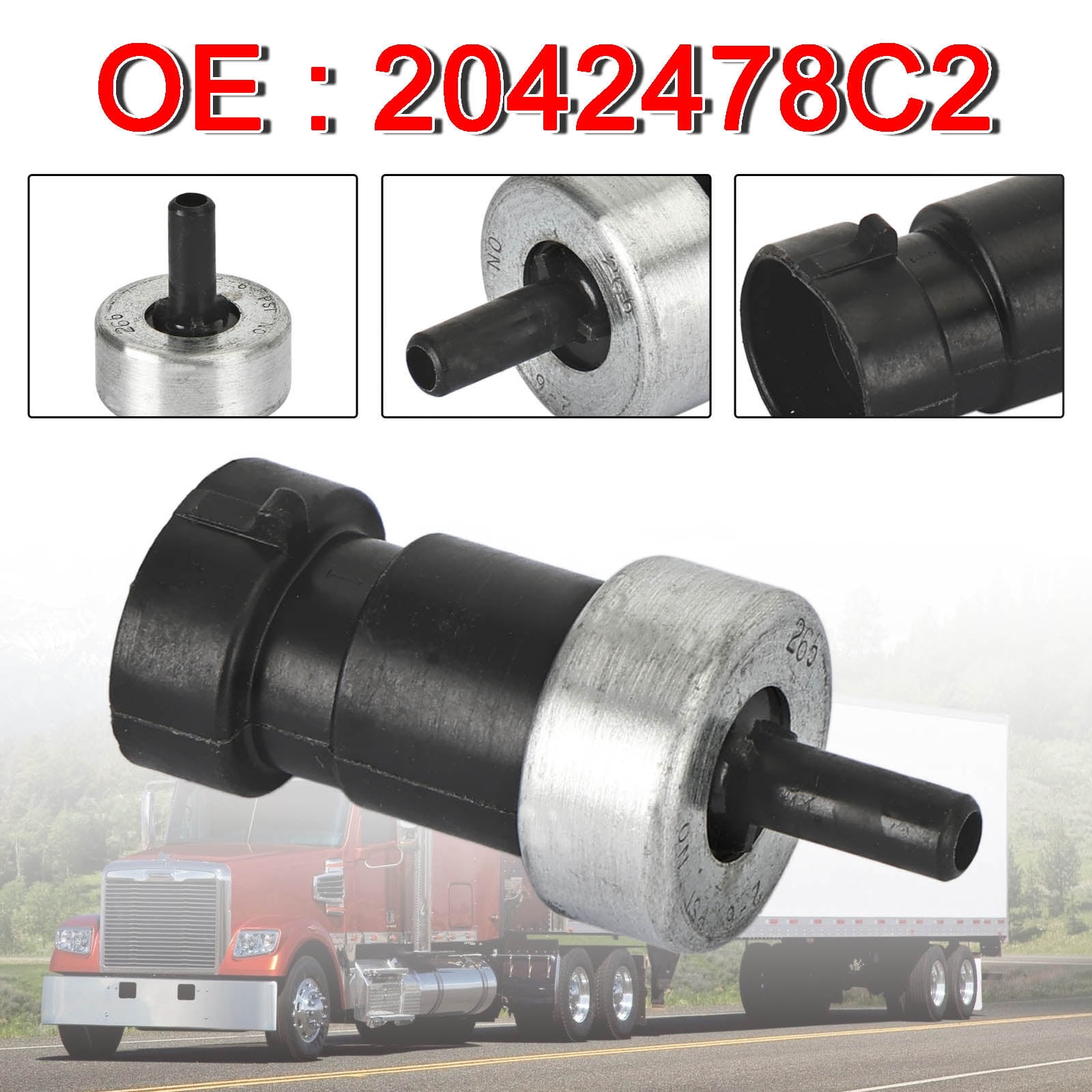 ATP International Low Pressure Air Brake Switch 2042478C2 for Advance ...