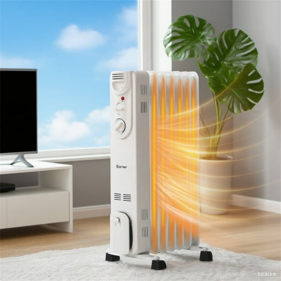 Oil-Filled Radiator Heaters in Space Heaters - Walmart.com