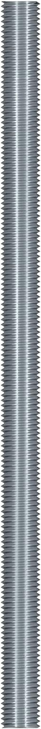 ATR1X18ZP ATR 1 in. x 18 in. Zinc-Plated All-Thread Rod - Walmart.com