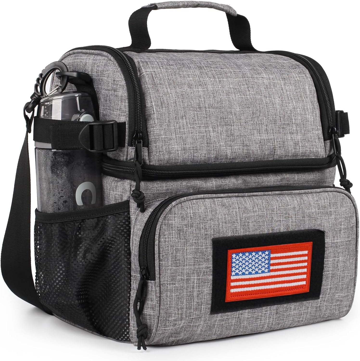 ATRIPACK 2 Compartment Lunch Bag for Men Adult,Lunch Box Leakproof ...