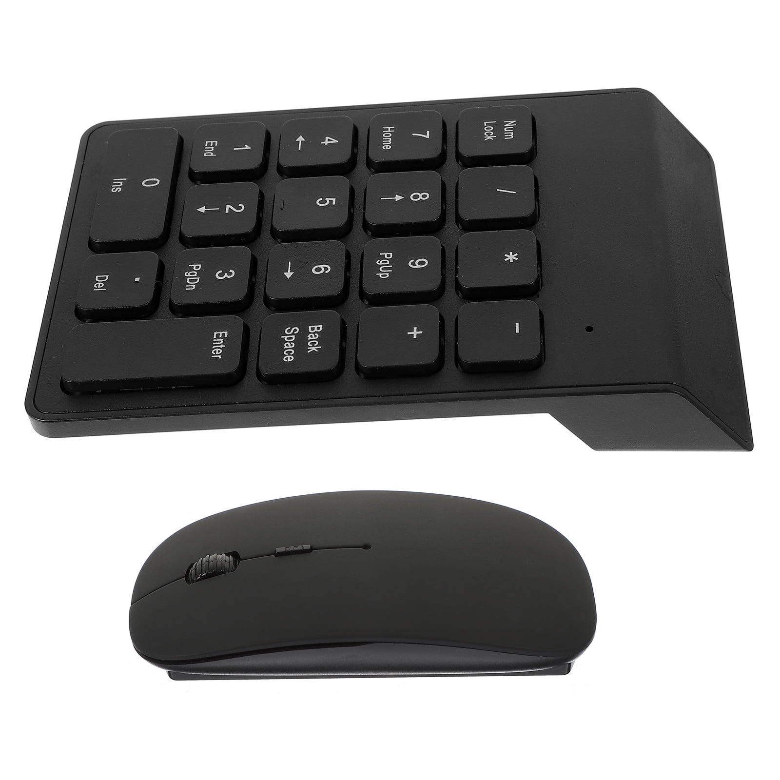 ATRISS Wireless Digital Keyboard and Mouse Set Portable Keypad Computer ...