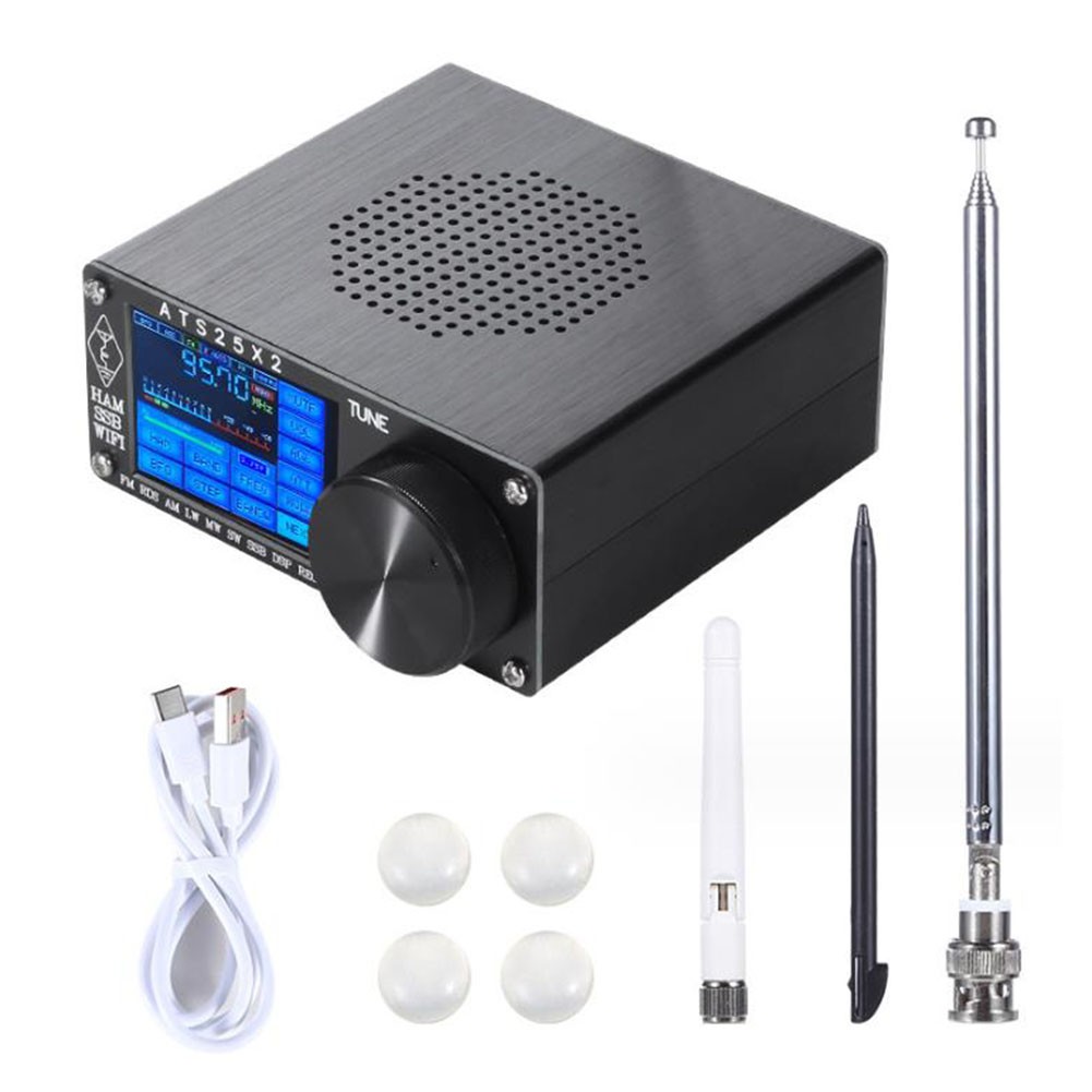 ATS-25X1 Si4732 Chip DSP Receiver FM LW MW And SW SSB With 2.4\" Touch ...