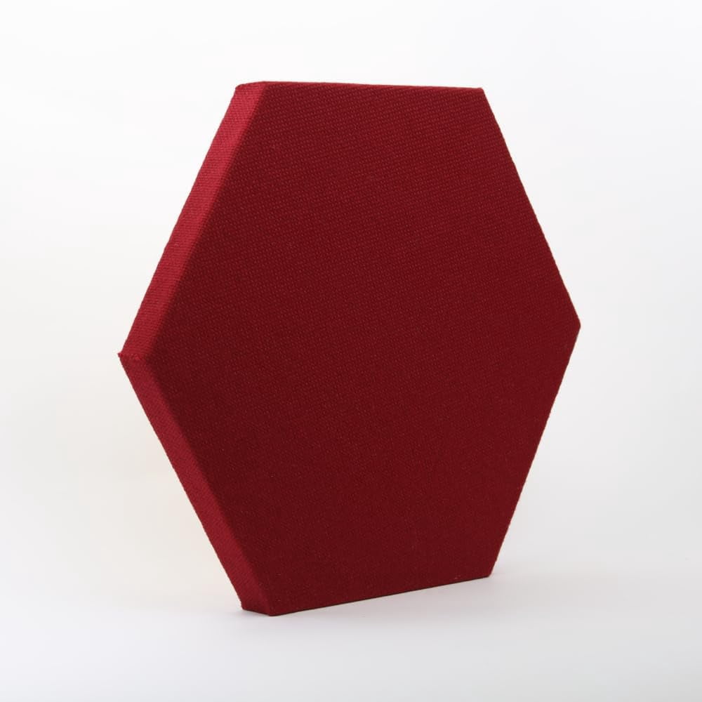 ATS Acoustics Hexagon Fire Rated Sound Absorbing Acoustic Panel 12" x 1 ...