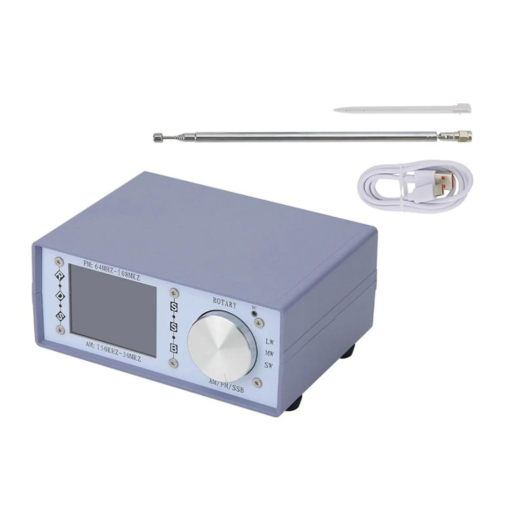 ATS25-Full Band Radio Receiver FM/SSB/SW/MW/LW Radio with Touch Screen ...