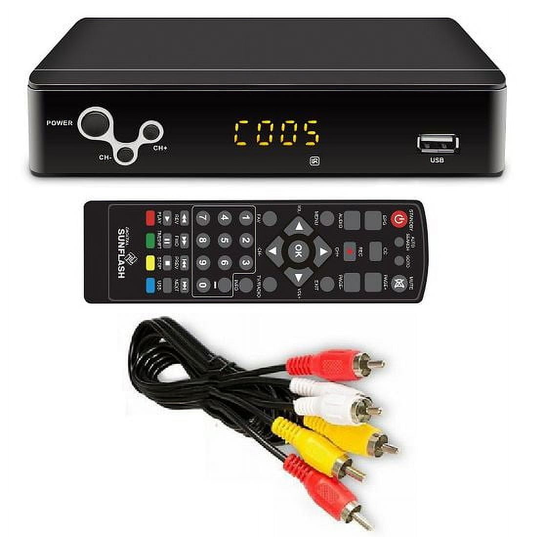 ATSC Digital Sunflash HDMI Set Top Box with TV Recording and Playback ...