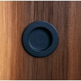 ATT Hardware Sliding Barn Door Handle Black Round Flush Pull for Wood ...