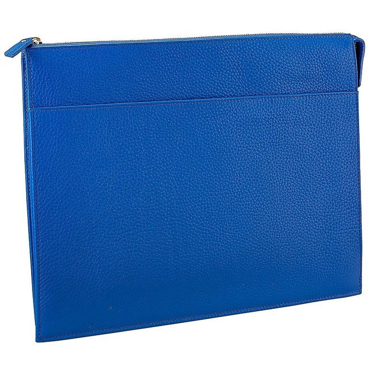 ATTACHE CASE Cobalt-Blue Pebble-Grain Fine Leather by Graphic Image ...