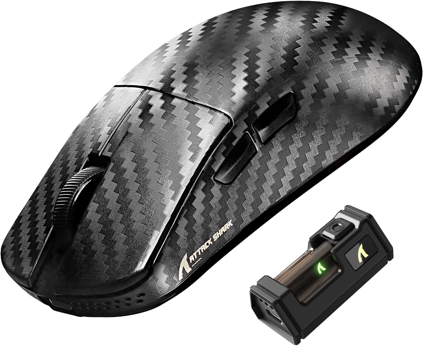 ATTACK R11 8K Fiber Gaming ,PAW3950MAX 42K DPI Sensor,49g Superlight ...