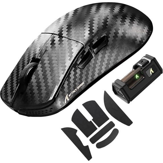 ATTACK R11 8K Fiber Gaming ,PAW3950MAX 42K DPI Sensor,49g Superlight ...